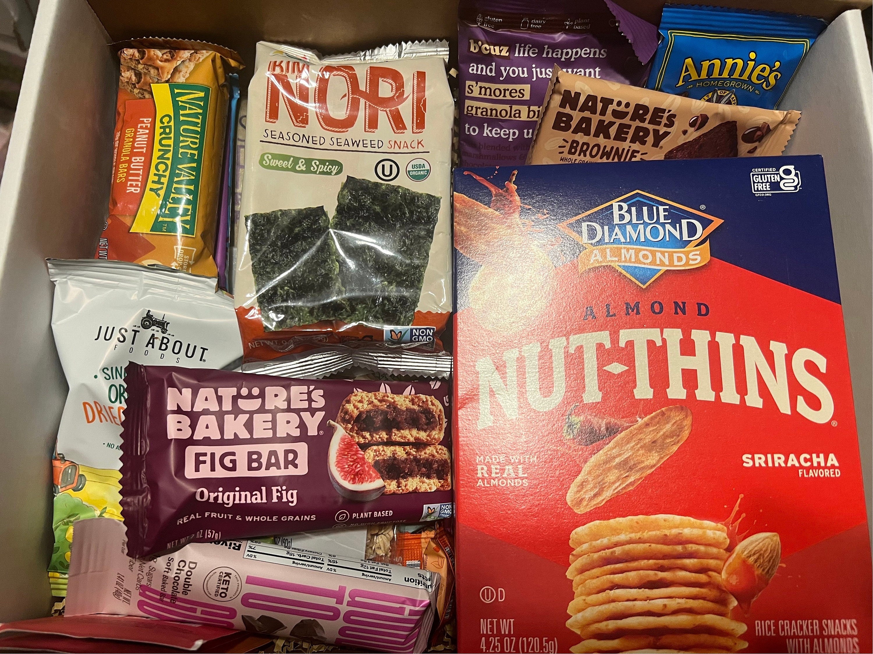 Healthy Snack Box - Healthy Snack Pack - Healthy Snack Care Package ...