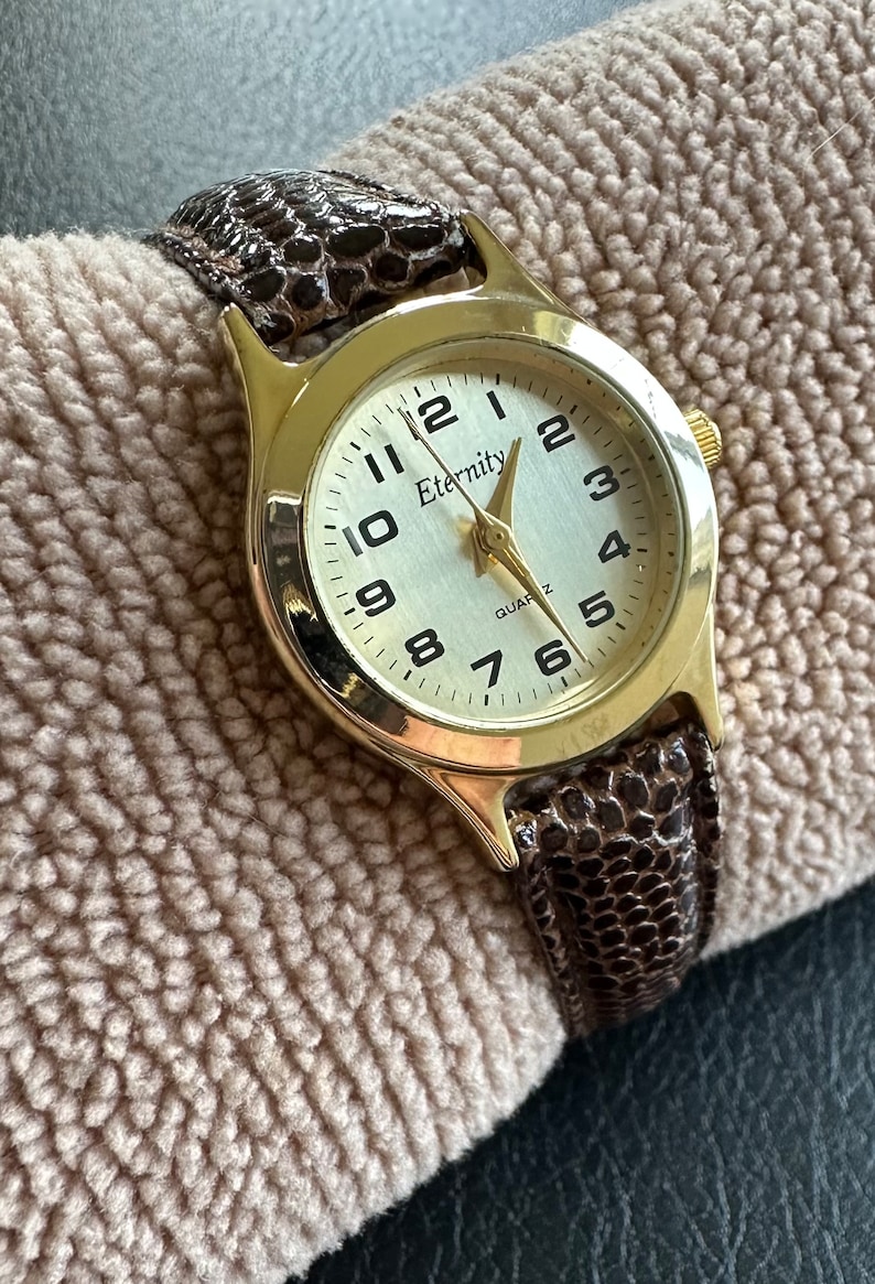Vintage Eternity Quartz Ladies Watch - Etsy