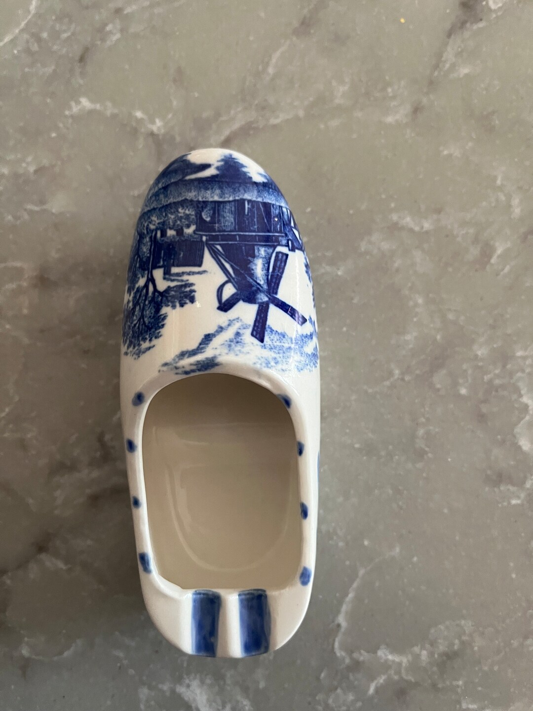 Hand Painted Delft Ceramic Clog Ashtray - Etsy