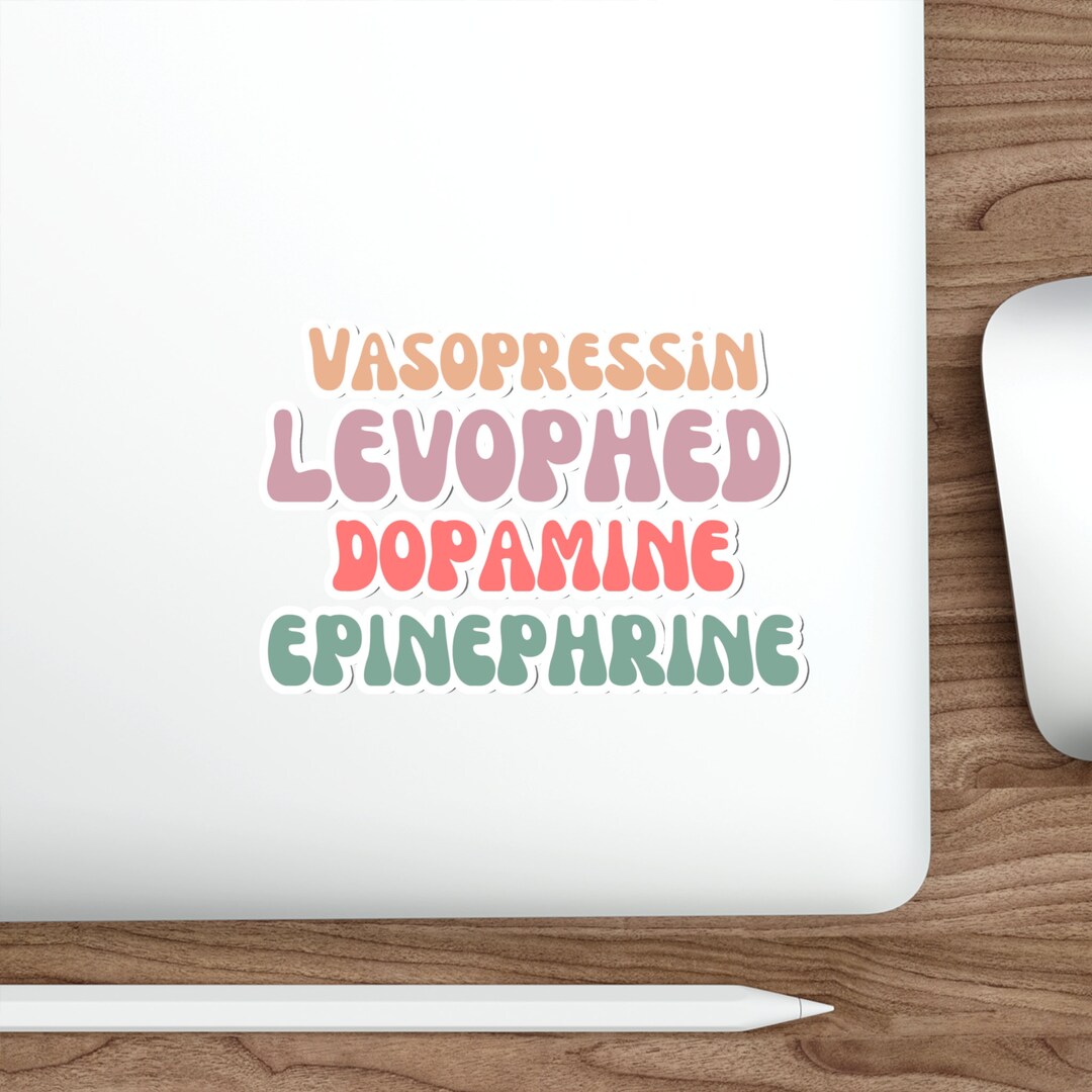Pressor Nursing Stickers, Nurse Sticker, Nursing Sticker for Laptop ...
