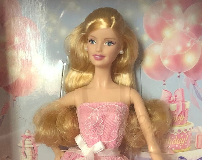BARBIE Collector Birthday Wishes New in Box - Etsy