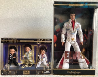 Elvis in White Eagle Jumpsuit - Etsy