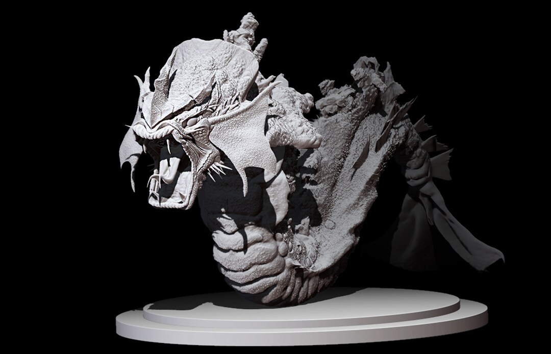 Gyarados, Feral Intense. Full Color or DIY 12k Resolution Resins.2000g ...