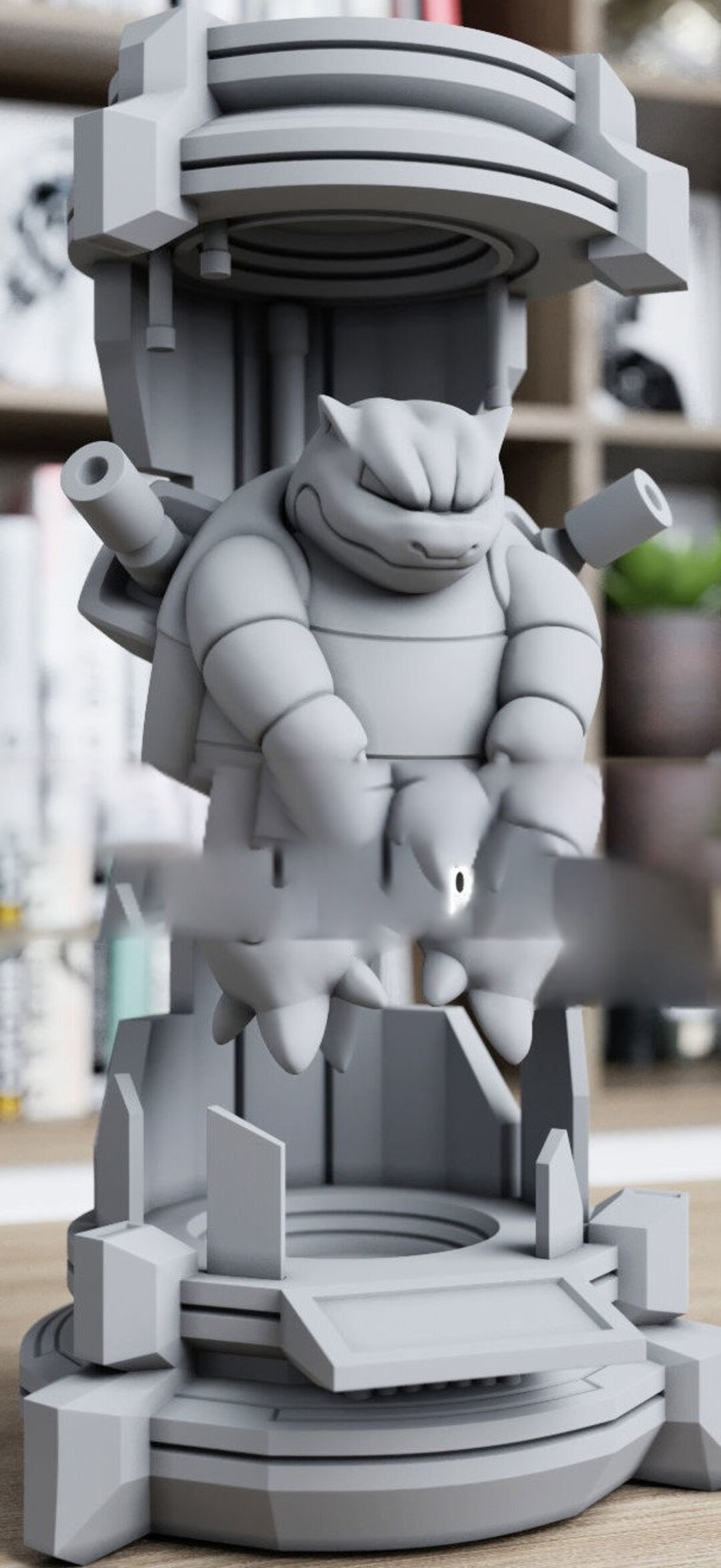 Encapsuled: Blastoise. 8k Res. 2000G Photopolymer, Tough and Durable ...