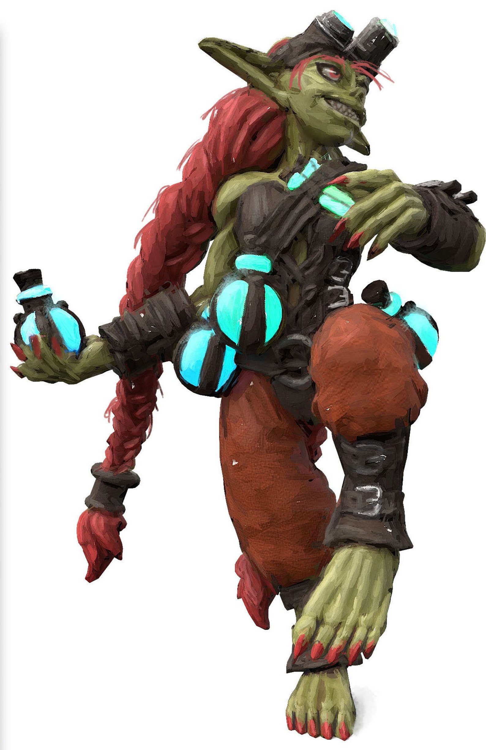 Troblin, the Deliveries Gal. 8k Print. 2000G. Various Color Bases. - Etsy