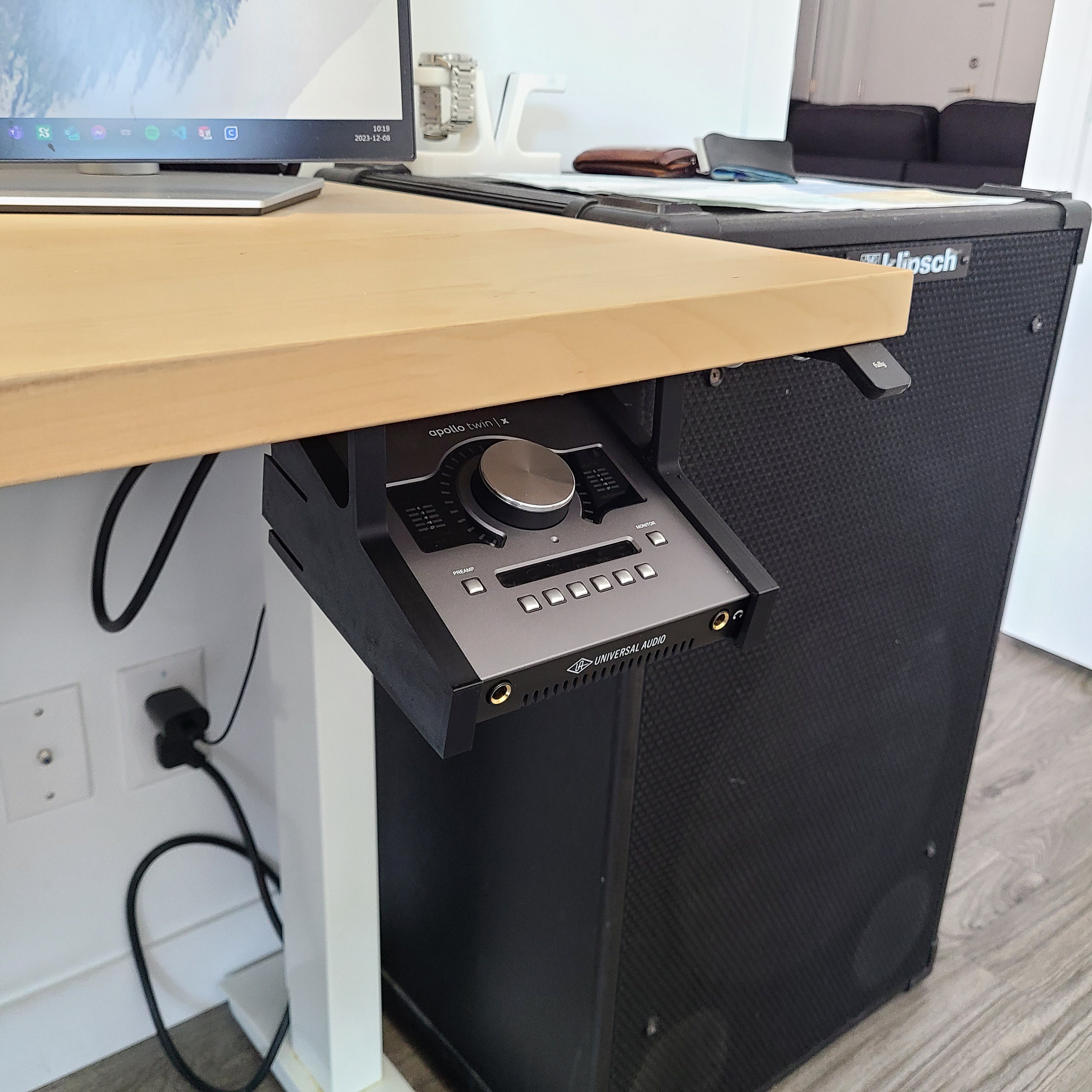 Apollo Twin and Apollo X4 Under-desk Mount With Screws and Drill Guide ...