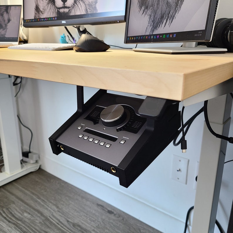 Apollo Twin and Apollo X4 Under-desk Mount With Screws and Drill Guide ...