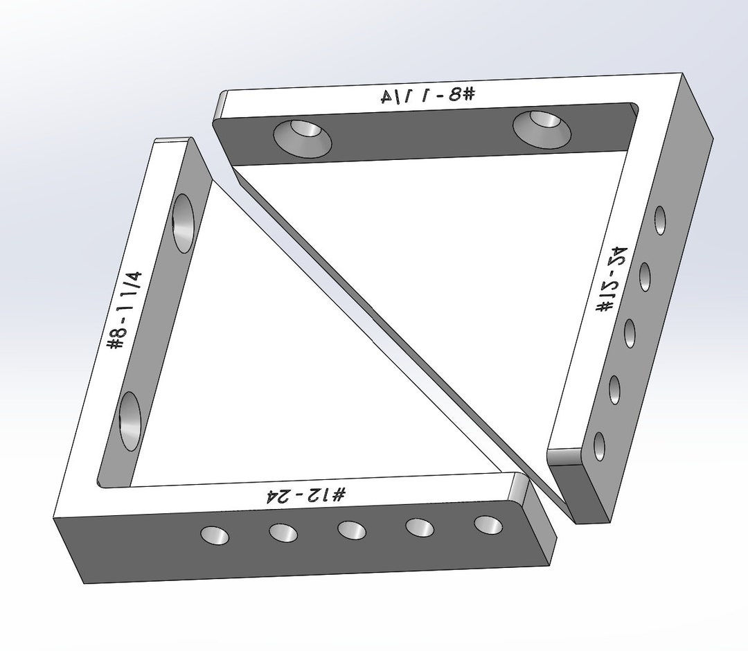 2" Rackmount Spacer Brackets for Desk - Etsy