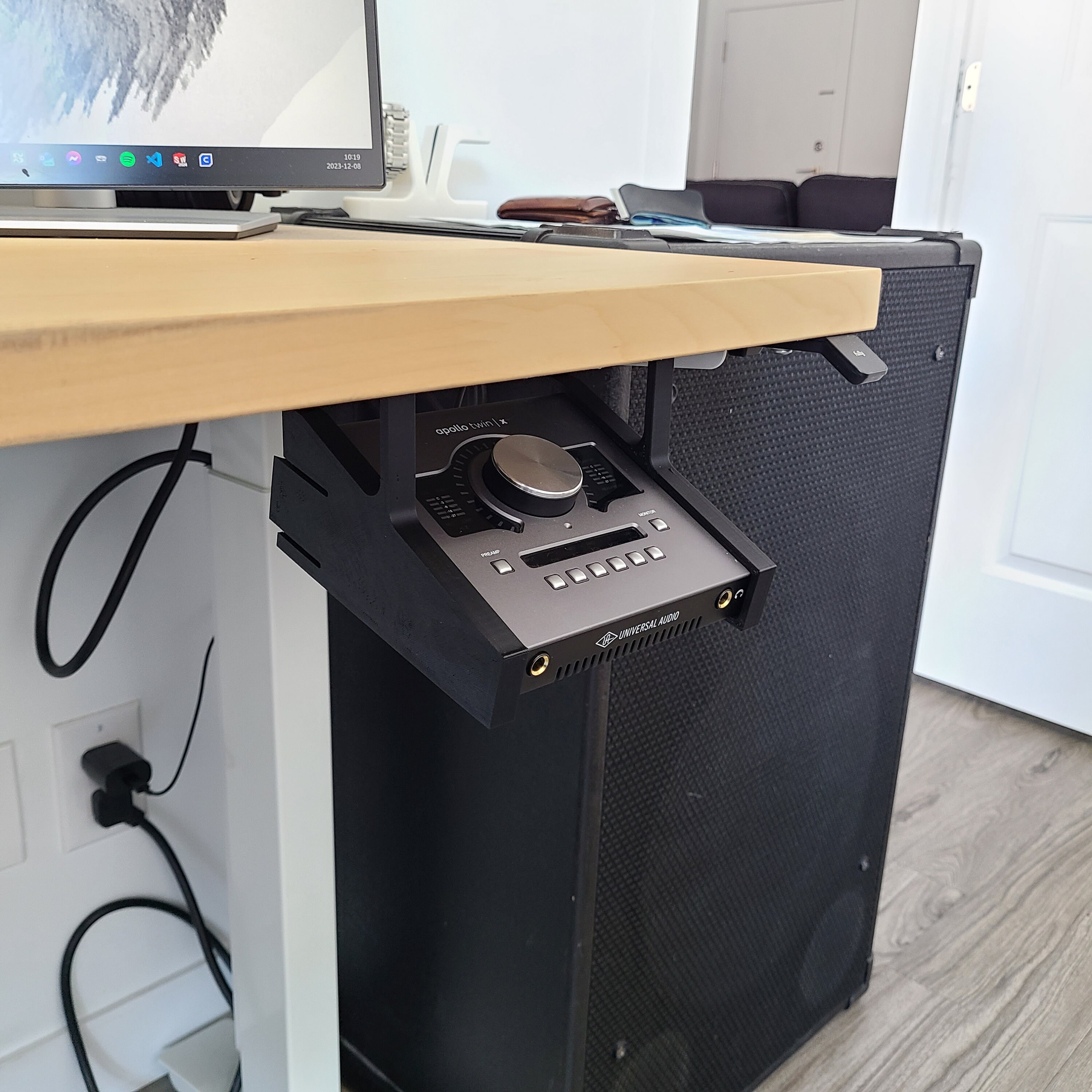 Apollo Twin and Apollo X4 Under-desk Mount With Screws and Drill Guide ...