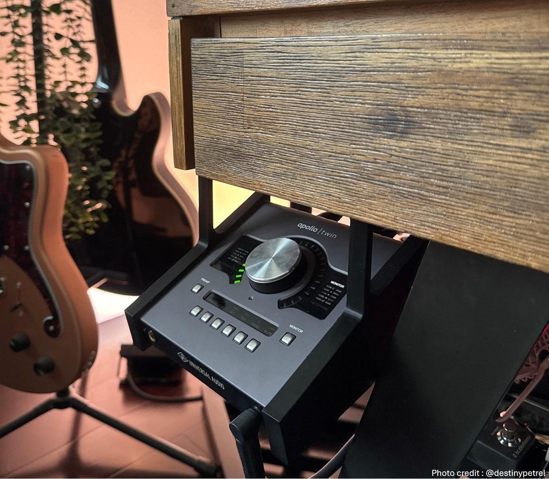 Apollo Twin and Apollo X4 - Under-desk Mount With Screws and Drill ...