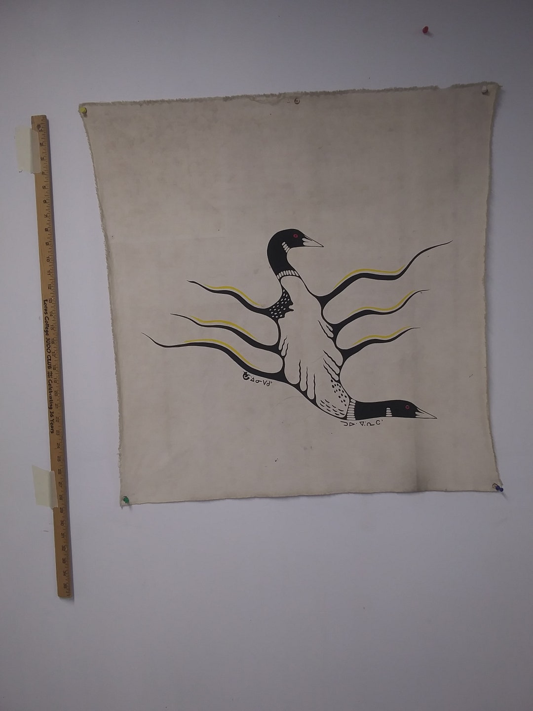 Alaska Native Textile Art: mythical Bird - Etsy