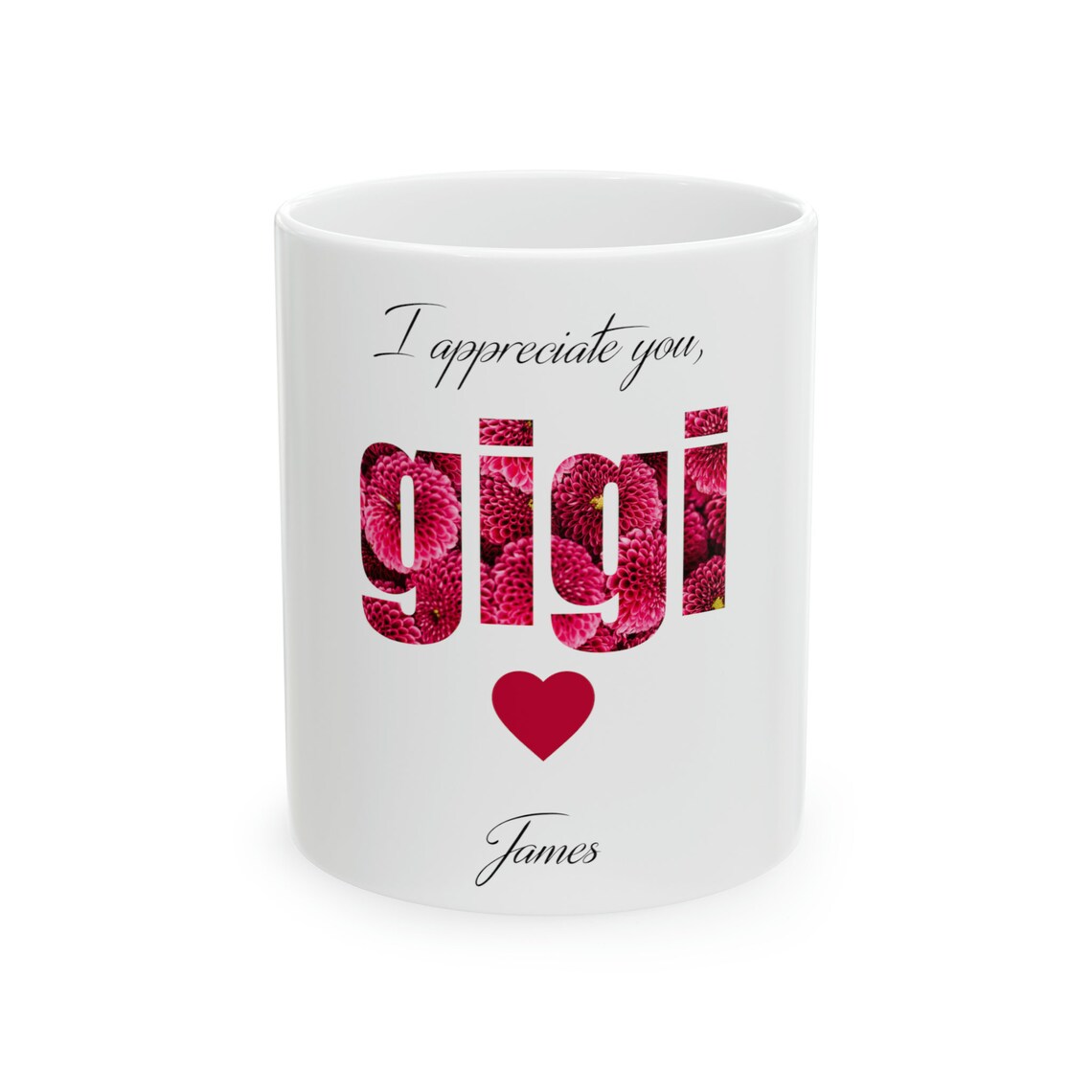 Custom Mom Coffee Mug With Name Personalized Gigi Cup for Mother's Day ...