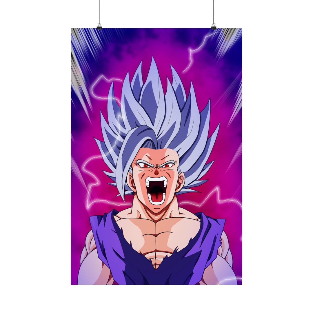 Beast Gohan Fanart Matte Vertical Poster - Etsy