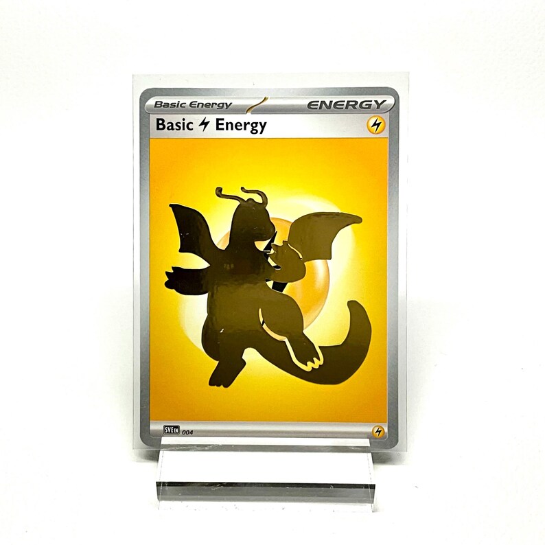 Golden Dragonite Pokemon Card, Extended Art Pokemon Card, Dragonite ...
