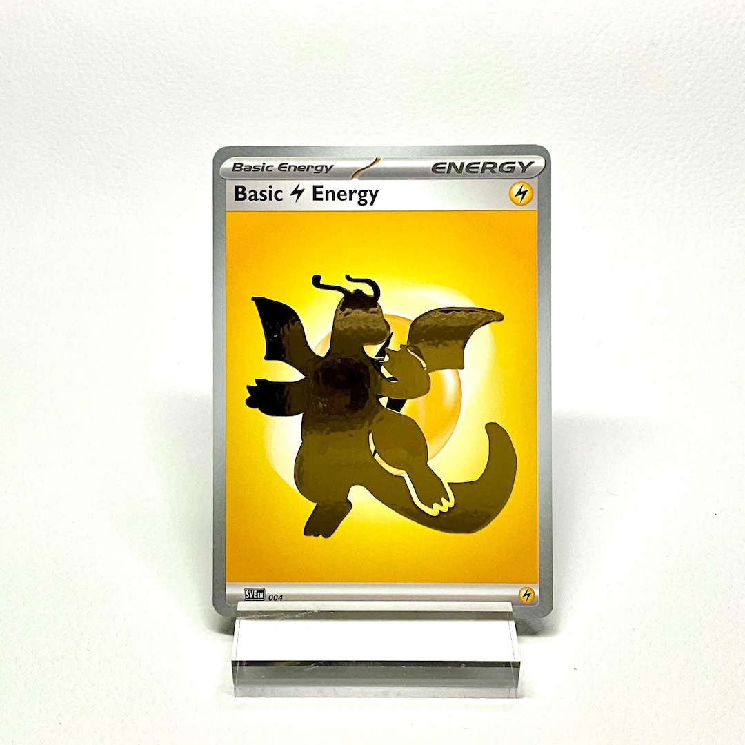 Golden Dragonite Pokemon Card, Extended Art Pokemon Card, Dragonite ...