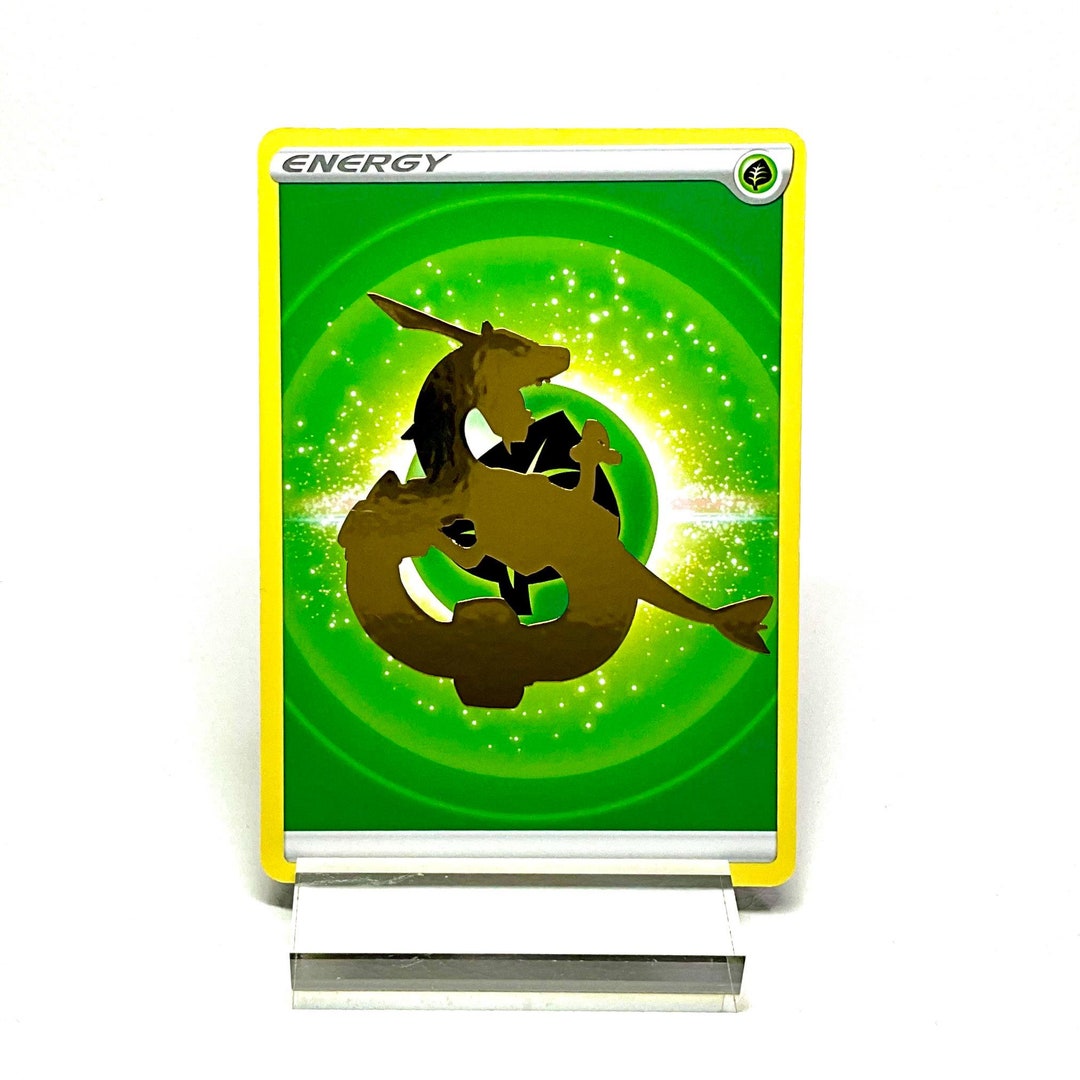 Golden Rayquaza Pokemon Card, Extended Art Pokemon Card, Rayquaza ...