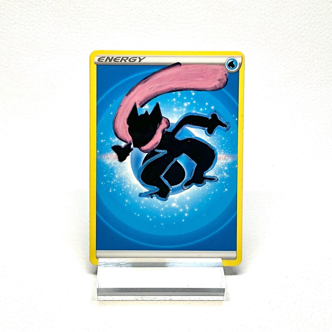 Hand Painted Pokemon Card, Extended Art Pokemon Card, Greninja, Pokemon ...