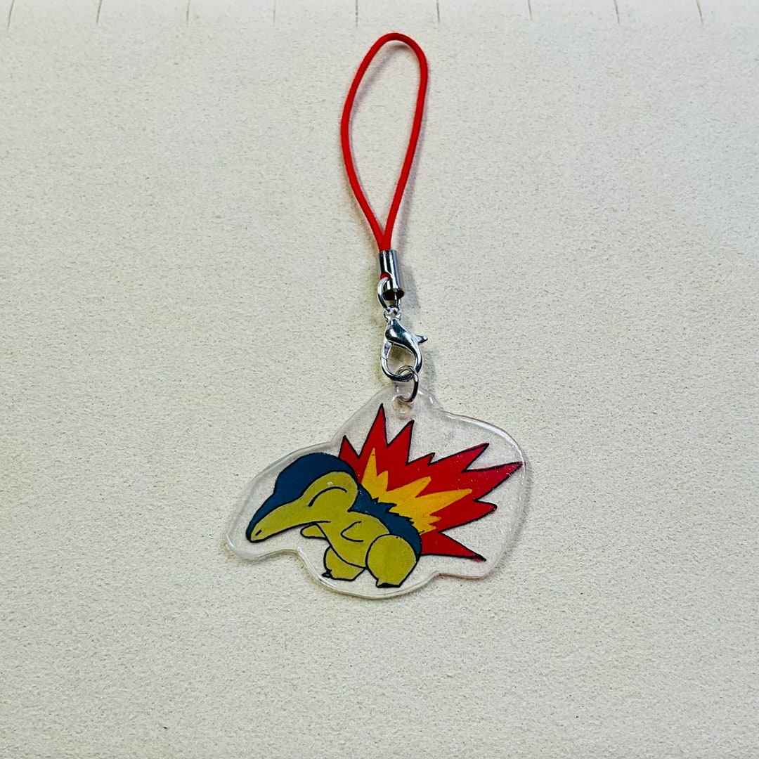 Pokemon Phone Charm Cyndaquil - Etsy