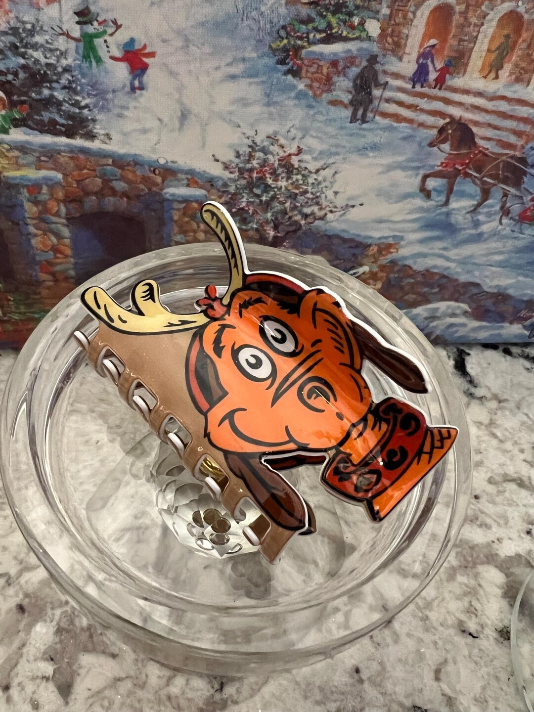 Max (from the Grinch) Hair Claw/clip - Etsy