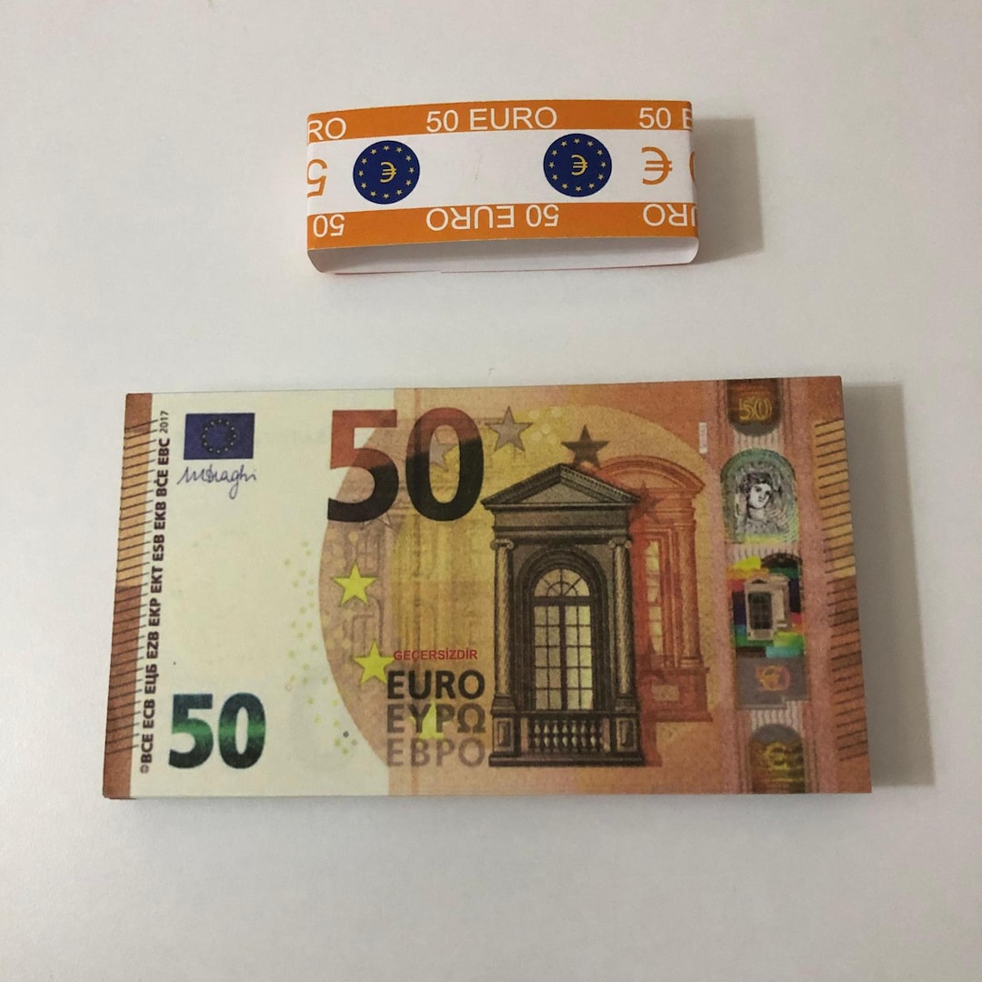Movie Prop Money Replica Party Money Movie Money Euro Bills - Etsy