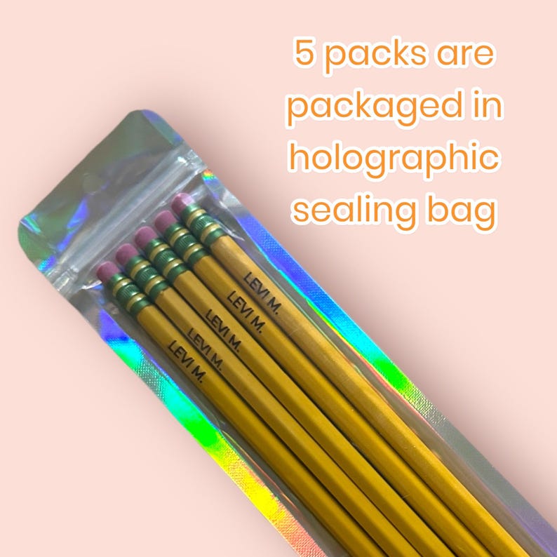 Personalized Engraved Pencil Set - Personalized Pencils - Pencils for ...