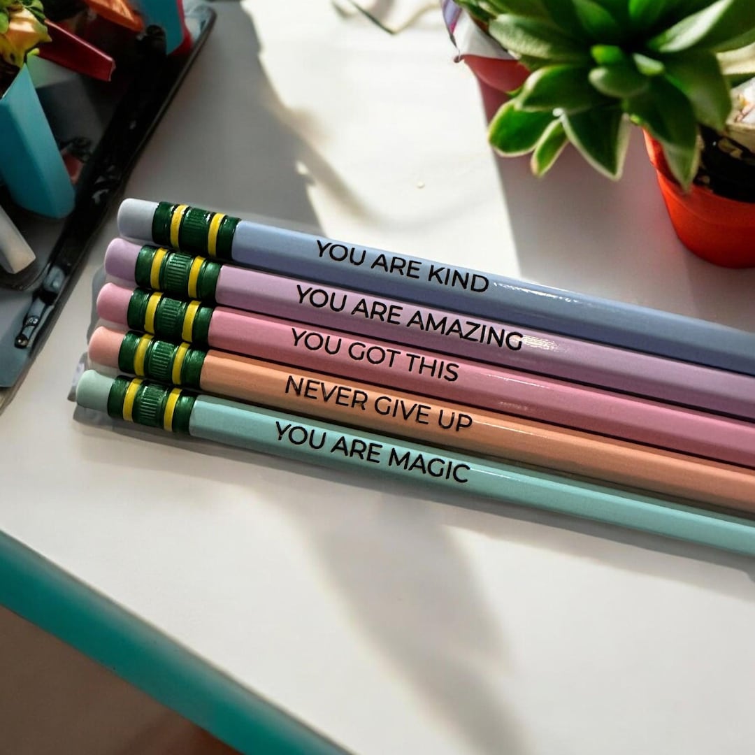 Personalized Engraved Pencil Set - Personalized Pencils - Pencils for ...