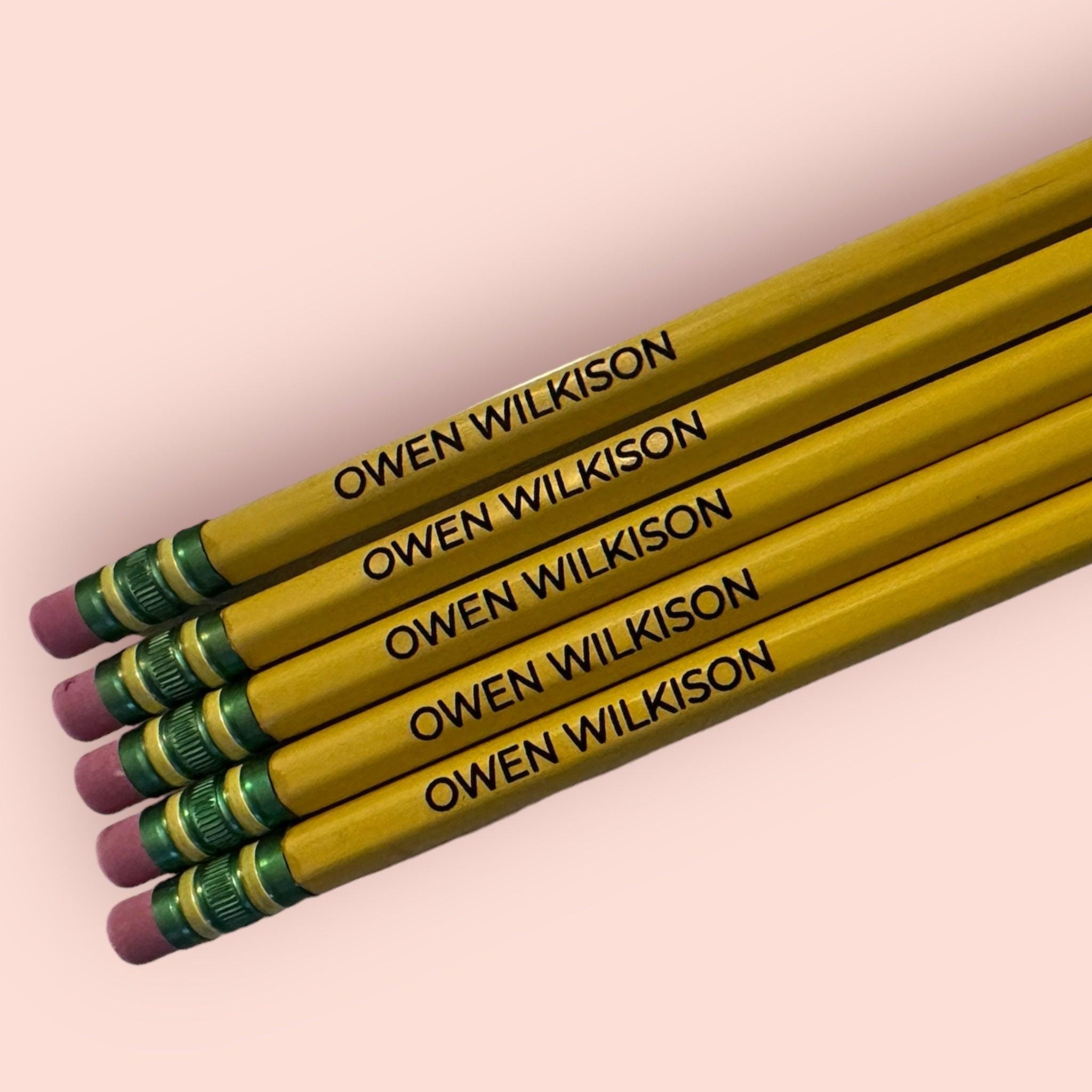 Personalized Engraved Pencil Set - Personalized Pencils - Pencils for ...