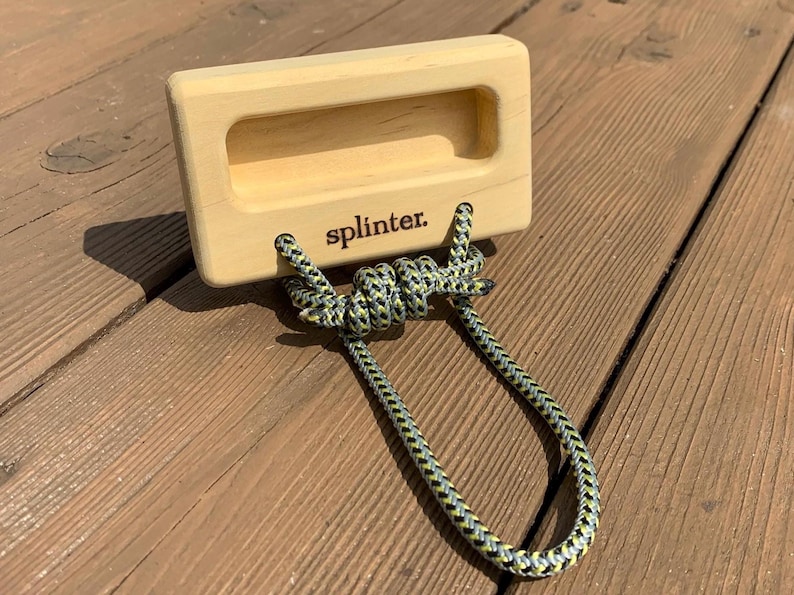 Ultra Portable Climbing Hangboard - One Edge - Etsy