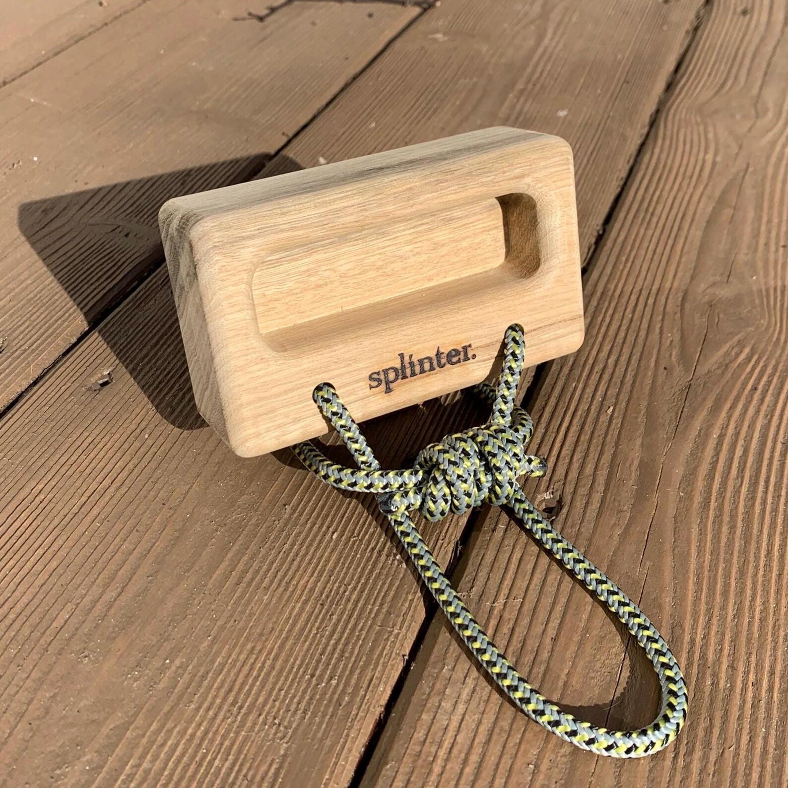 Ultra Portable Climbing Hangboard - Two Edges - Etsy