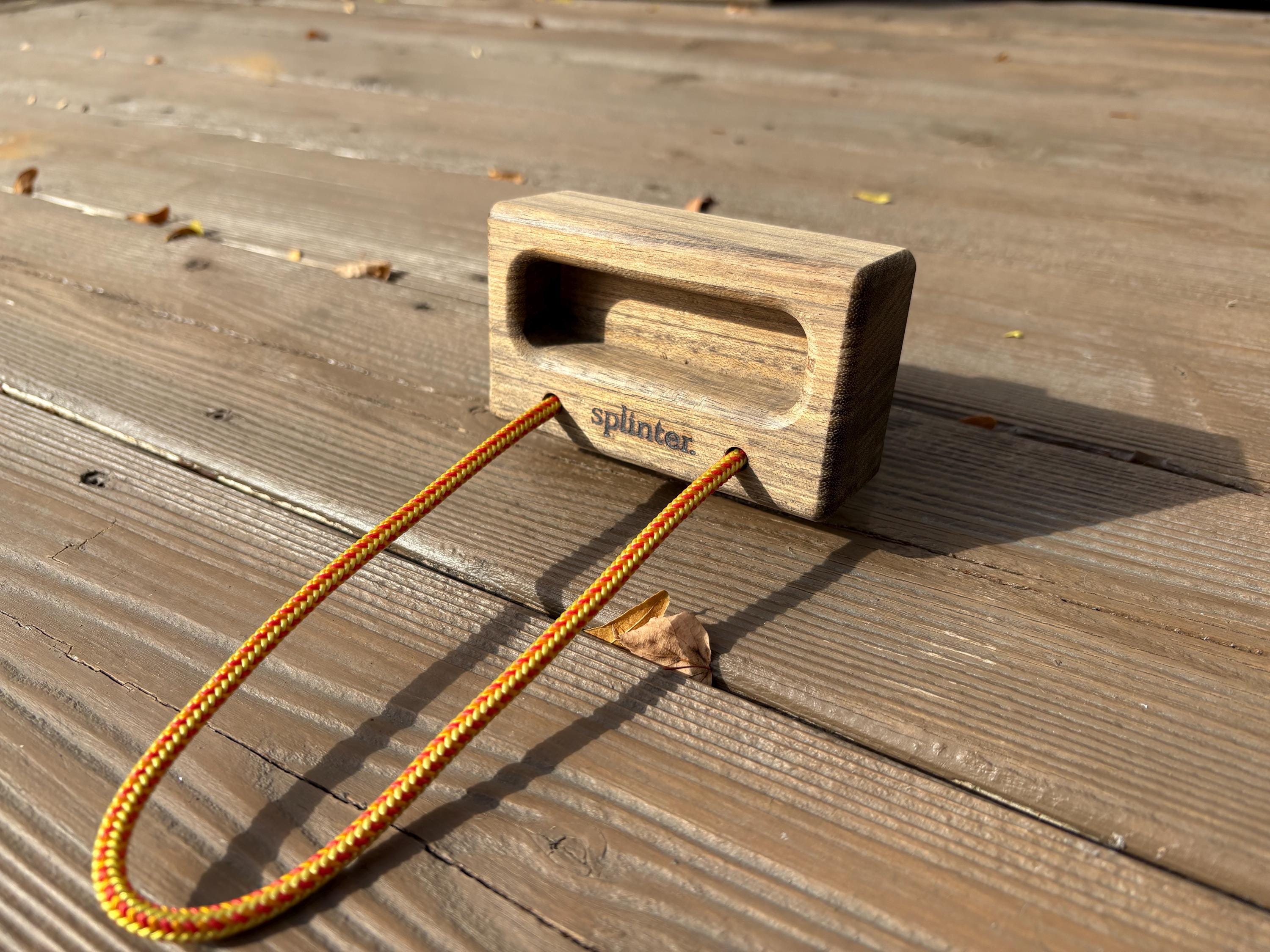 Ultra Portable Climbing Hangboard - Two Edges - Etsy