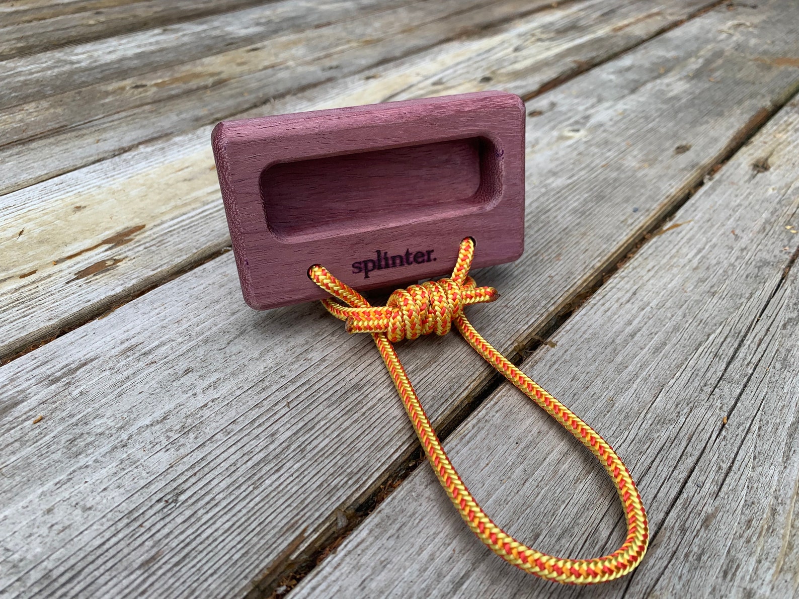 Ultra Portable Climbing Hangboard - One Edge - Etsy