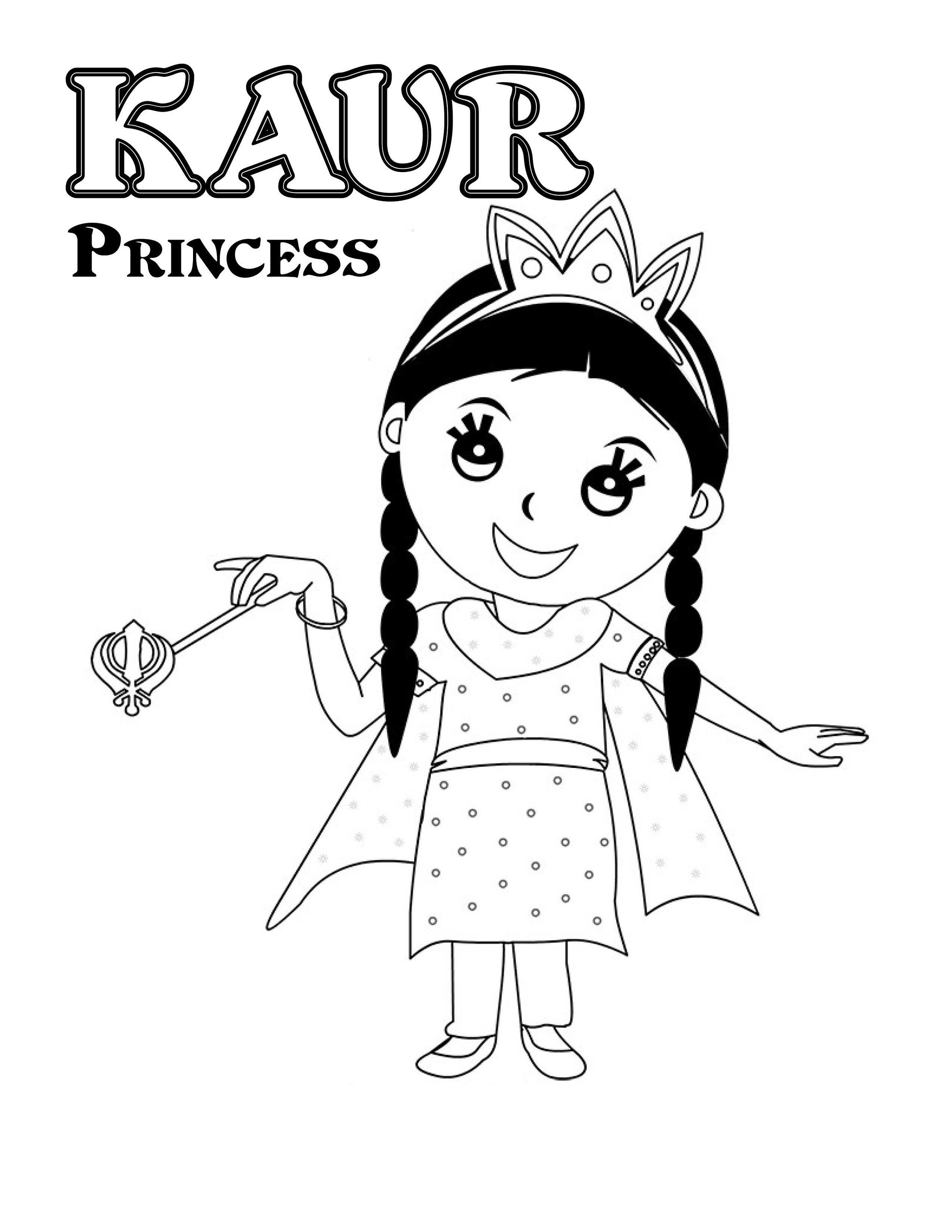 Sikh Guru Of Pages Coloring Pages