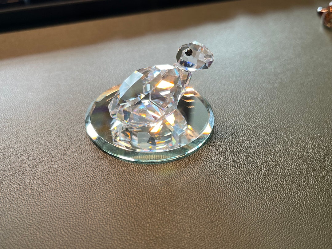 Swarovski Crystal Turtle - Etsy