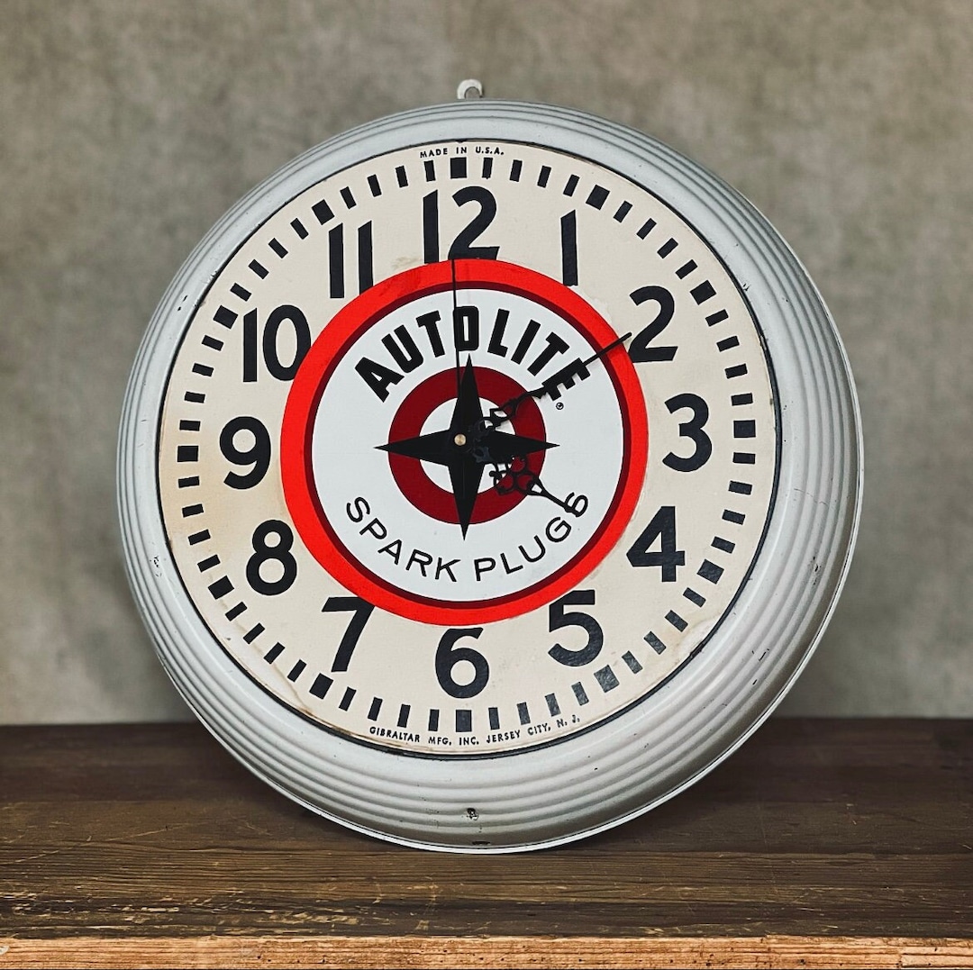 Vintage “autolite” Wall Clock [works!] - Etsy