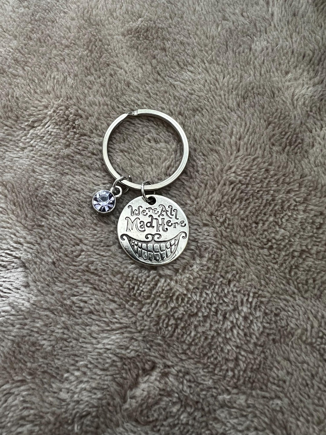 All Mad Here Keychain - Etsy