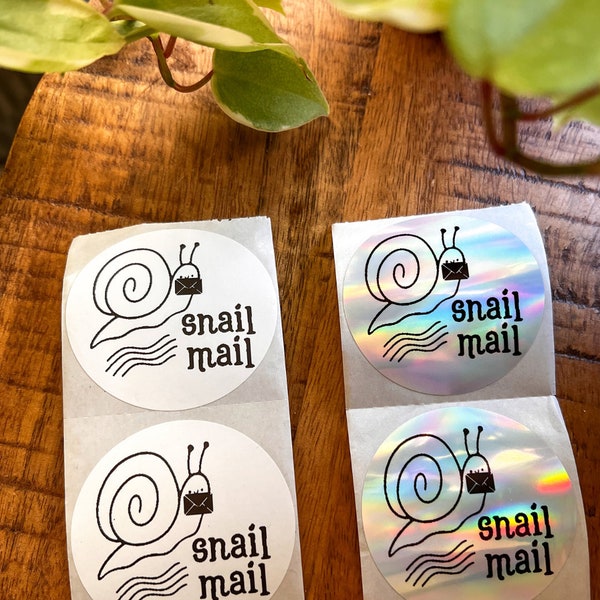 Snail Mail Stickers - Etsy
