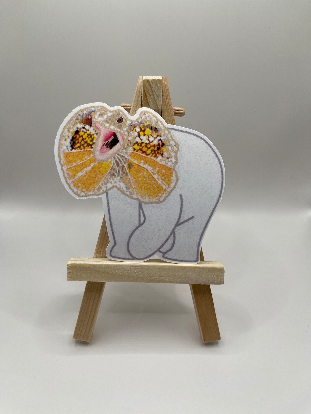 Beaziard Morph Sticker / Polar Bear Frilled Lizard Water Resistant ...