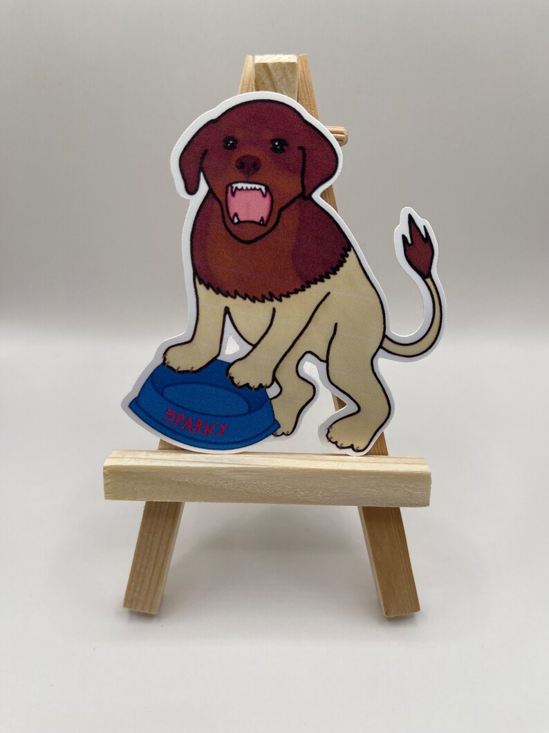 Lioweiler Morph Sticker / Rottweiler Lion Water Resistant Glossy ...