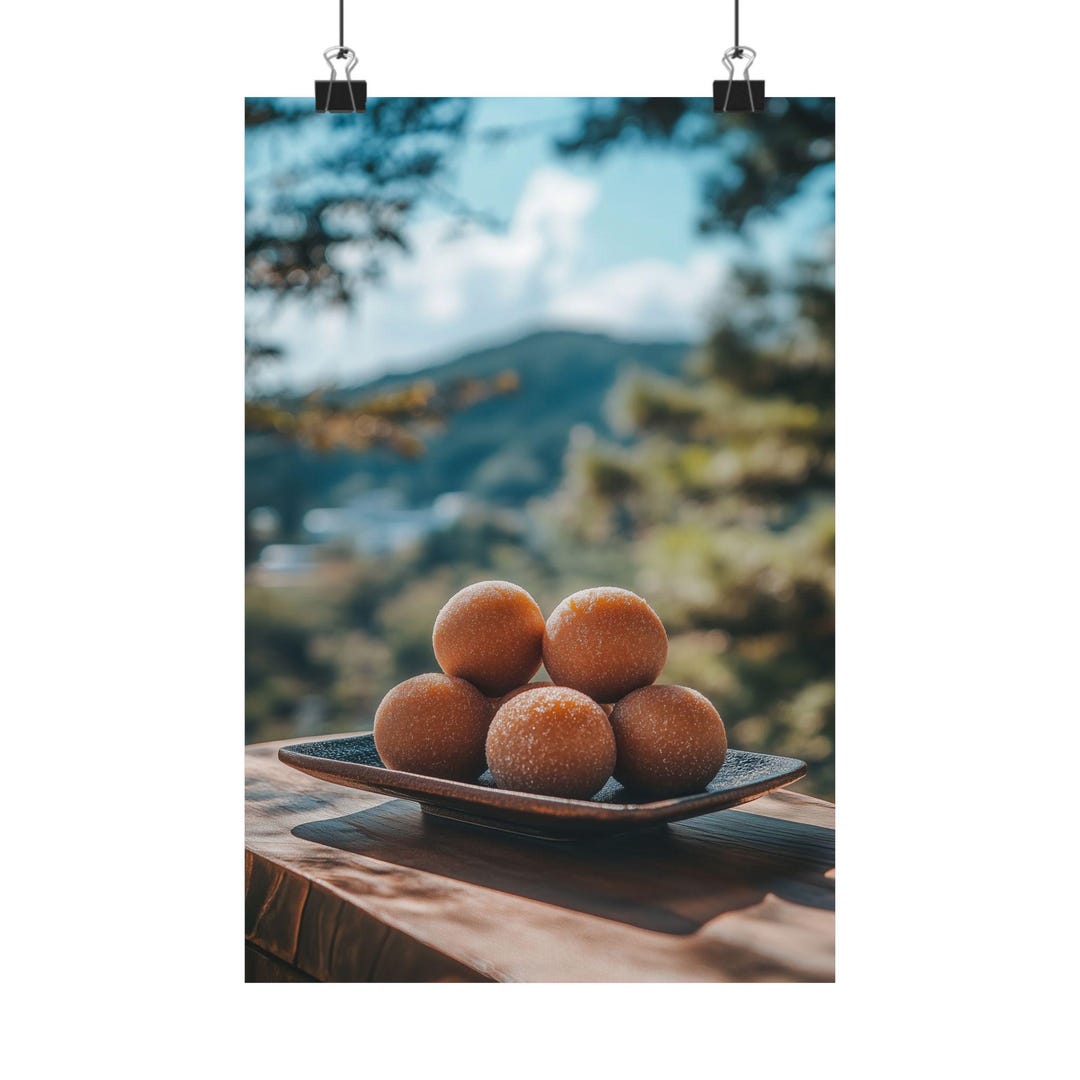 Japanese Yaki Manju Wall Art | Mount Fuji View | Gunma Countryside ...
