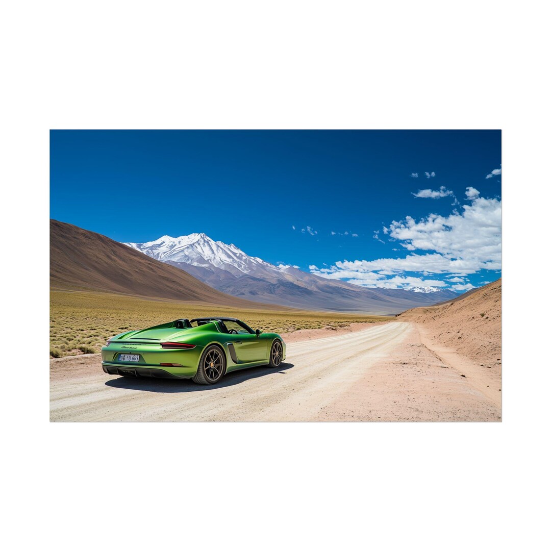 Rolled Atacama Desert View Poster, Chile Wall Art, South America ...