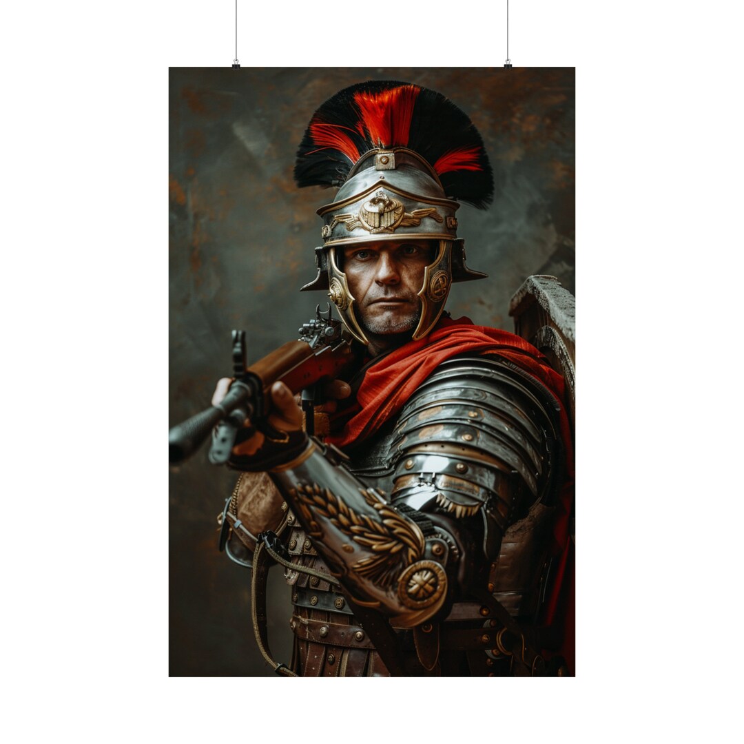 Ancient Legions Reimagined: Roman Troops Armed With Guns Poster, Wall ...