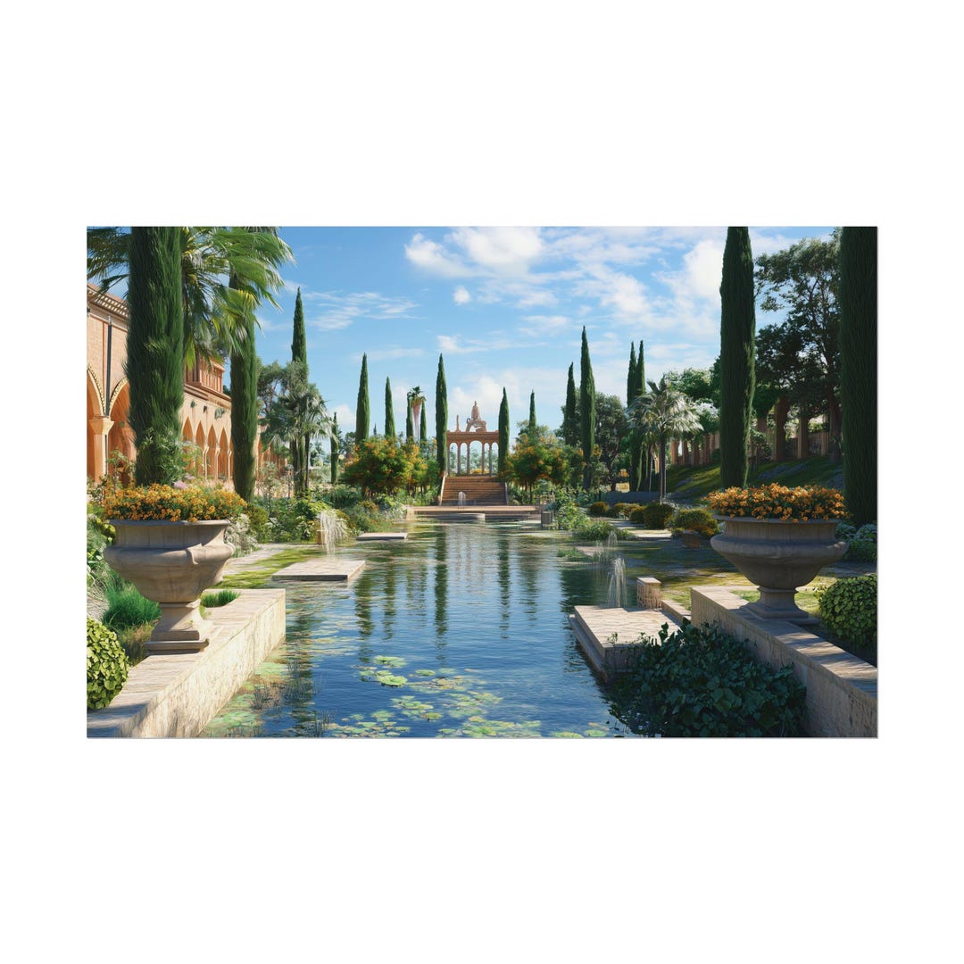 Scenic Sunspear Dorne Poster, Game of Thrones Art, Westeros Rolled ...