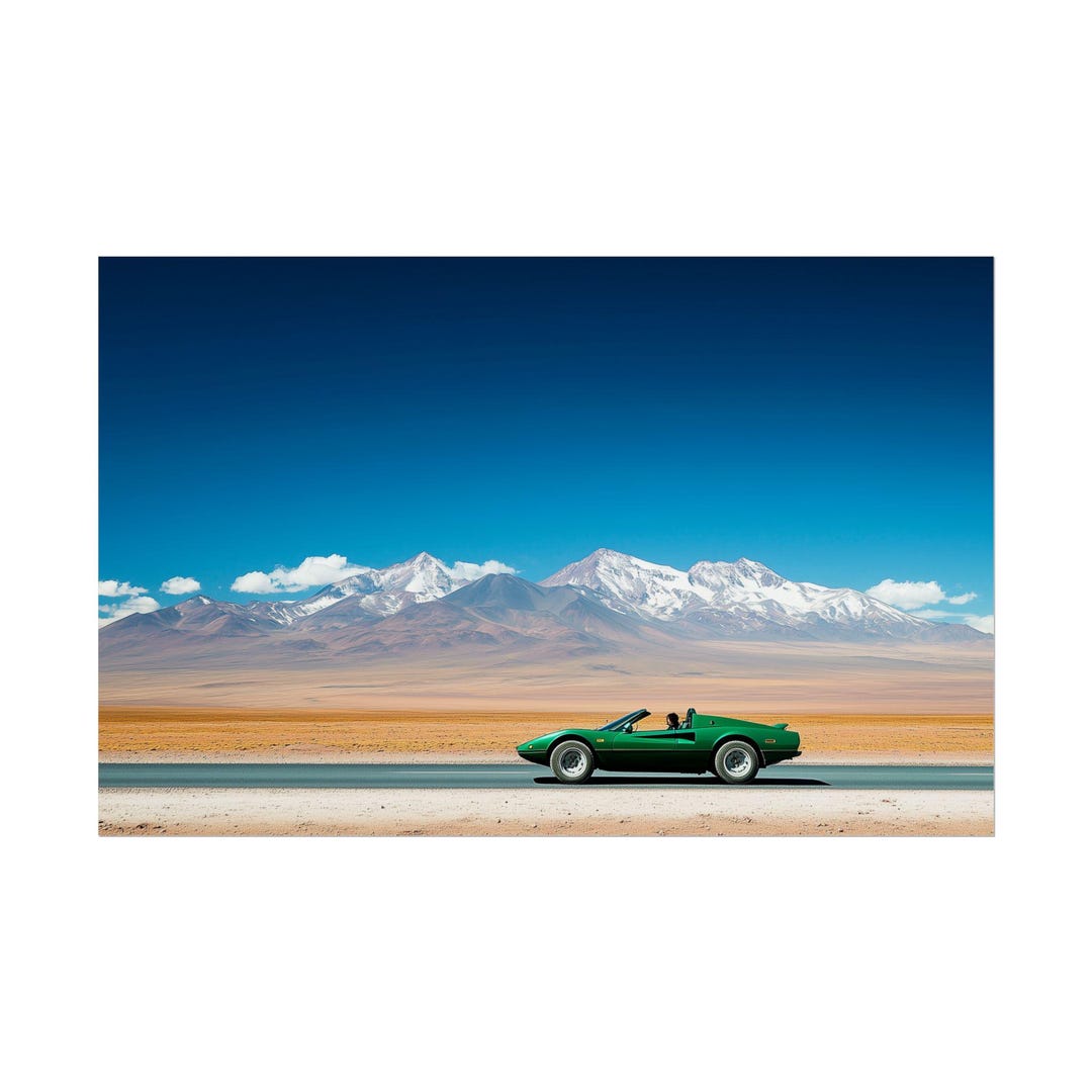 Atacama Desert Chile Poster, South America Wall Art, Rolled Poster ...