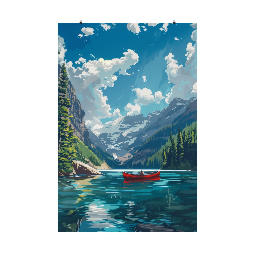 Find Your Adventure - Lofi Anime With a Red Kayak! Explore Canada's ...