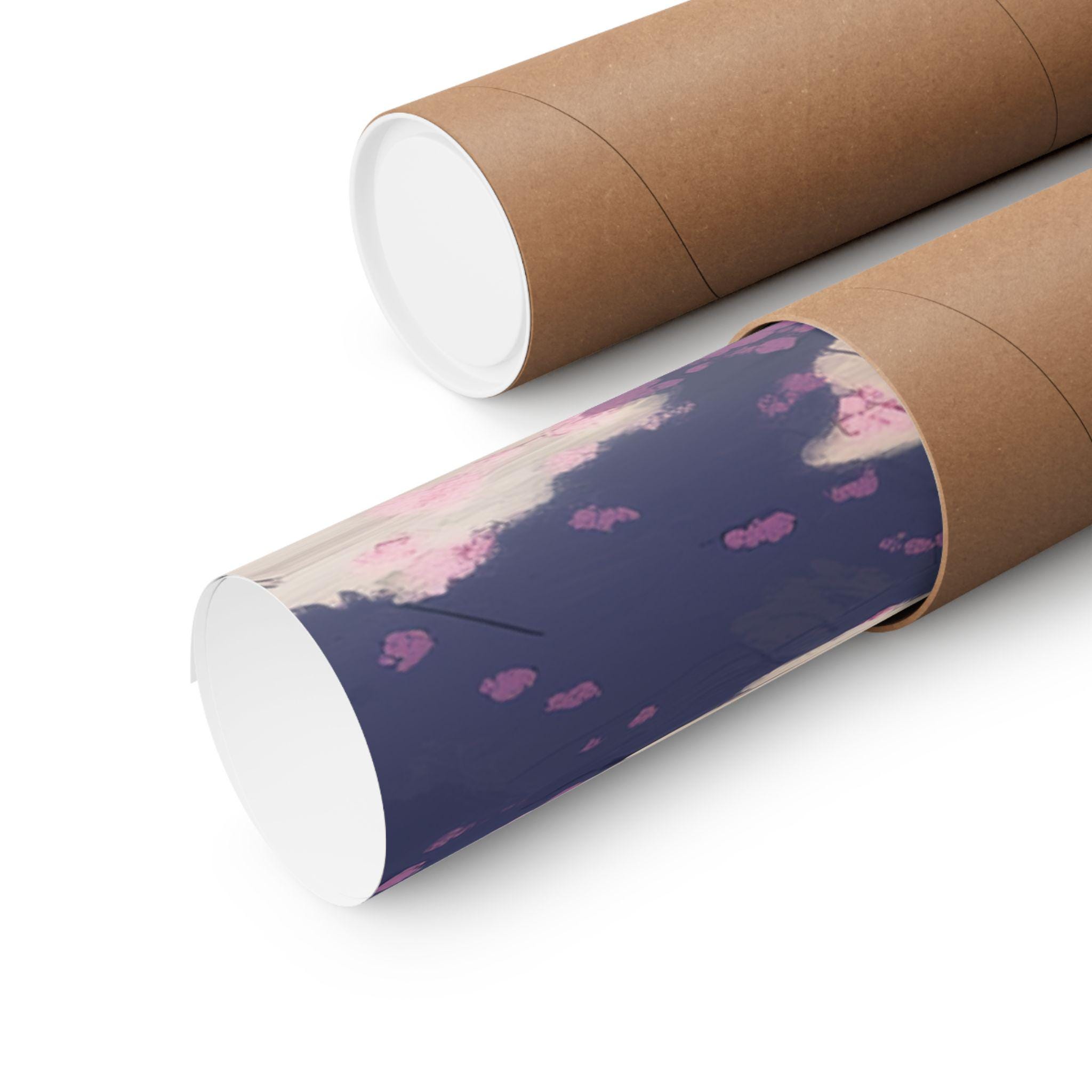 Japanese Osaka Poster, Spring Cherry Blossom Print, Wall Art Decor ...