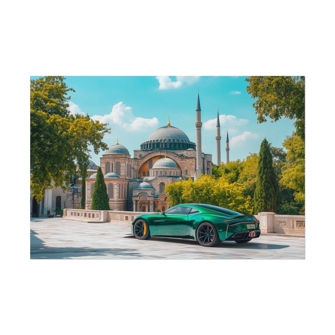 Topkapi Palace Istanbul Turkey Poster, Constantinople Wall Art, Matte ...