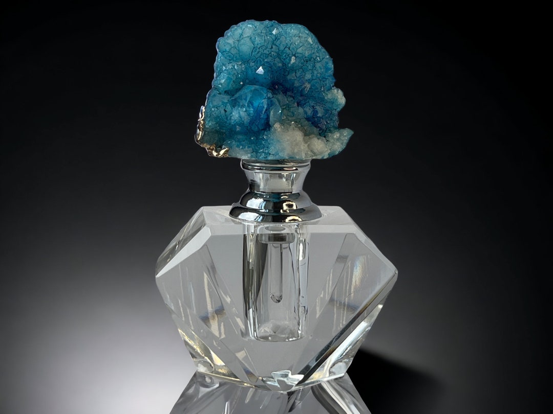 Refillable Crystal Glass Perfume Bottle - Etsy