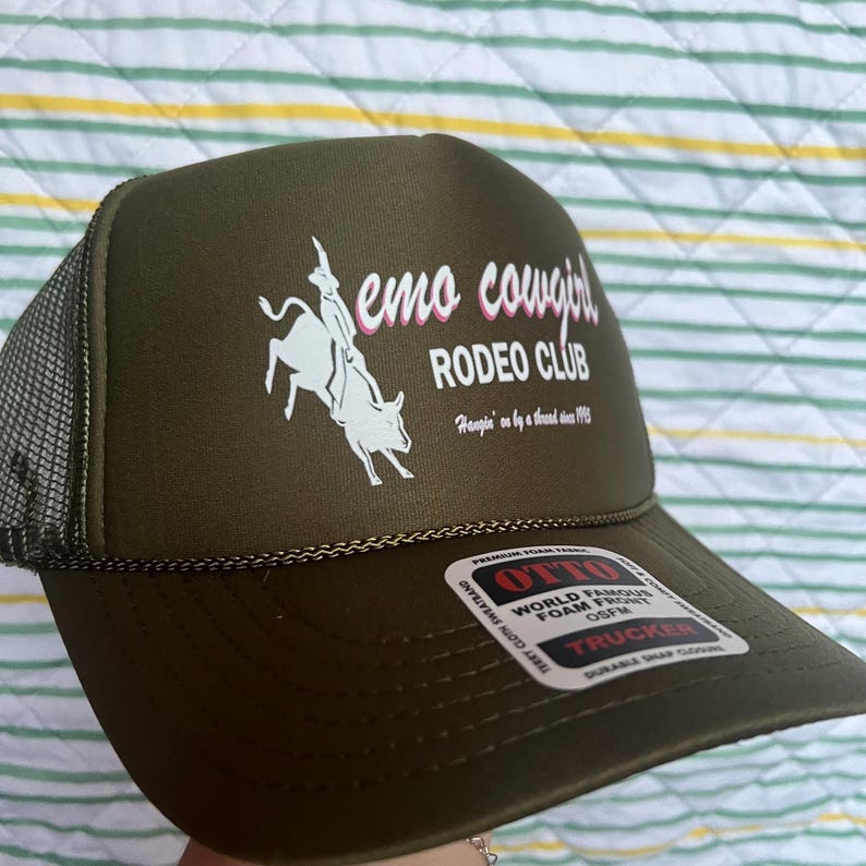 Megan Moroney Emo Cowgirl Country Trucker Hat - Etsy