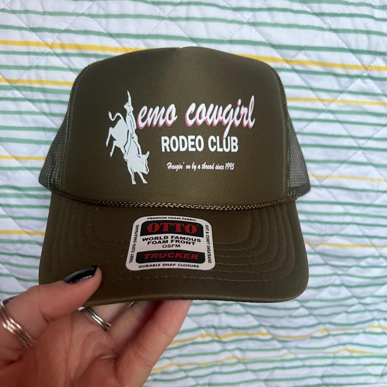 Megan Moroney Emo Cowgirl Country Trucker Hat - Etsy