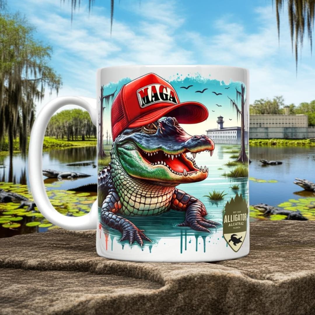 MAGA Alligator Mug - Etsy
